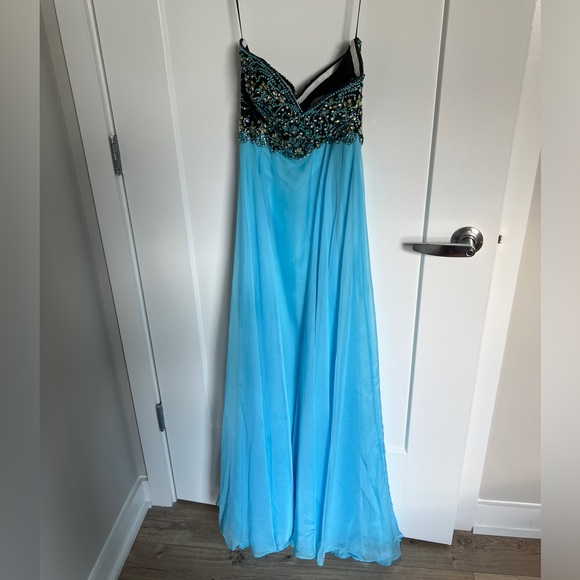 Night Moves Prom Collection | Dresses | Blue Formal Prom Dress | Poshmark
